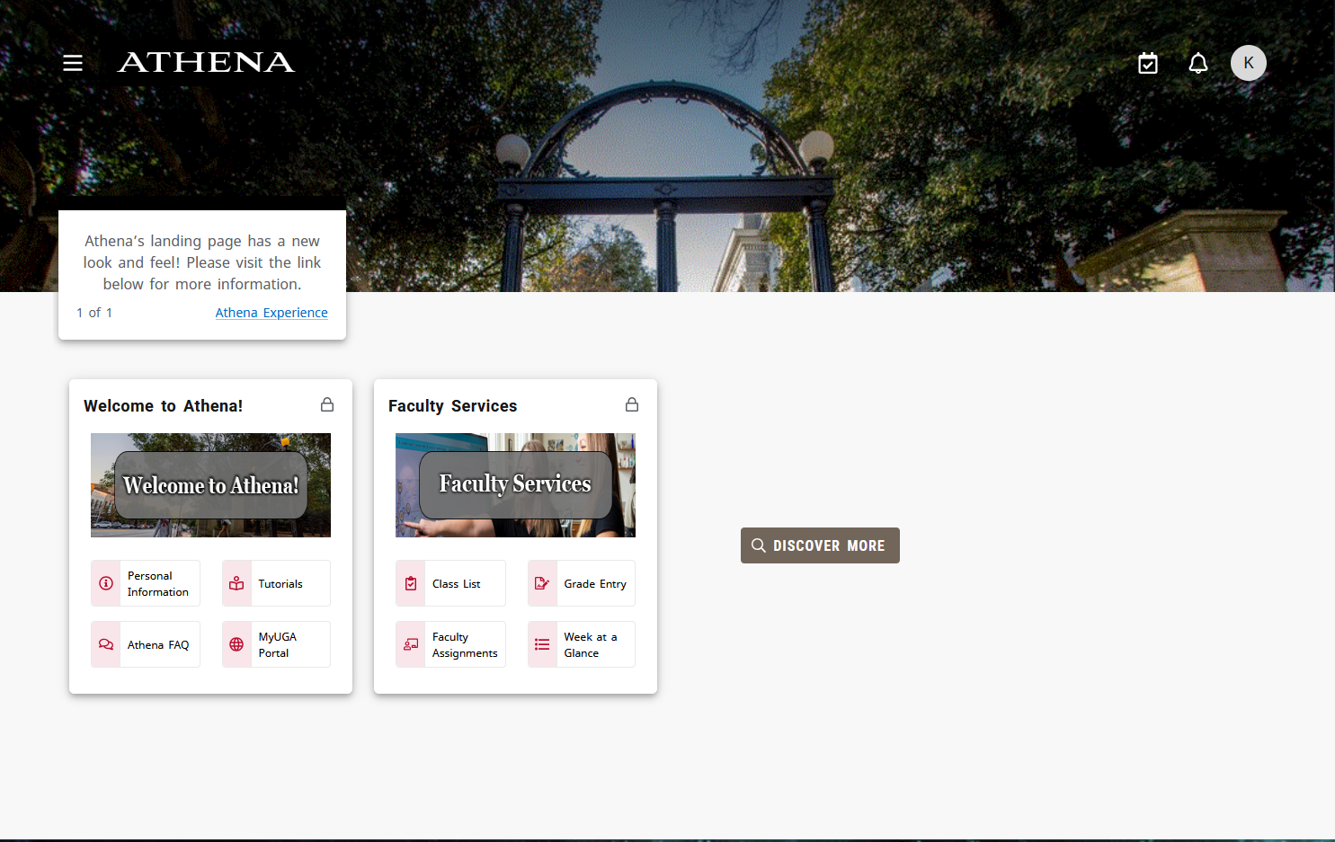 Athena Experience - UGA Office of the Registrar